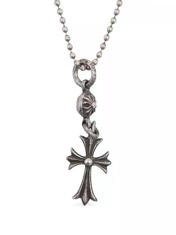 Chrome Hearts Cross Ball-chain Necklace