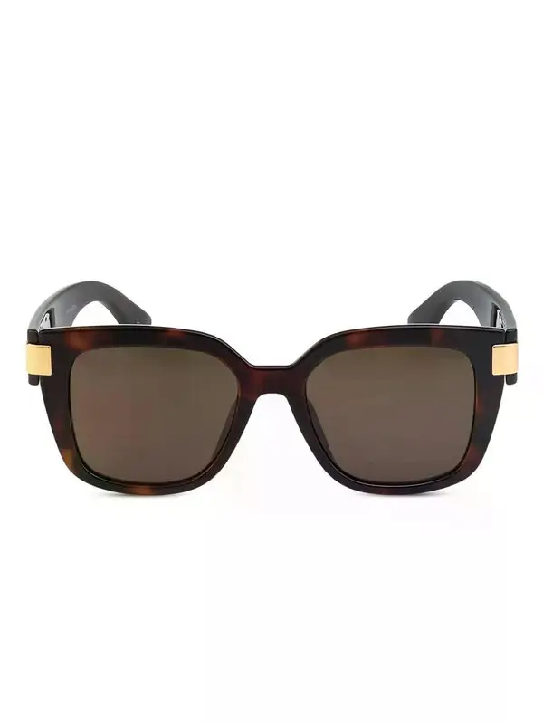 Gucci Square-frame Sunglasses - Brown