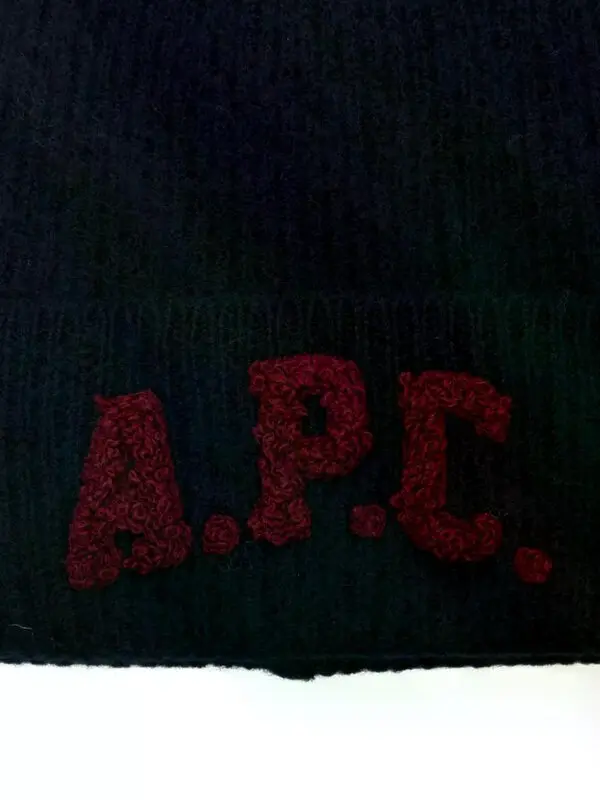 A.p.c. Embroidered-logo Beanie