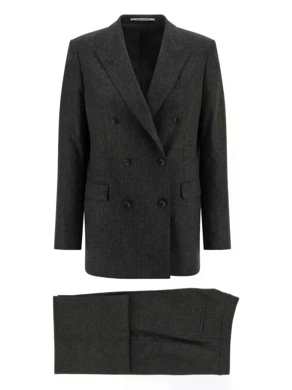Tagliatore Double-breasted Suit With Sequin Appliqu