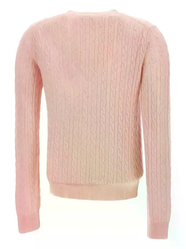 SUN 68 Cable-knit Sweater - Pink