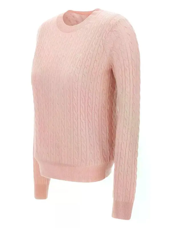 SUN 68 Cable-knit Sweater - Pink