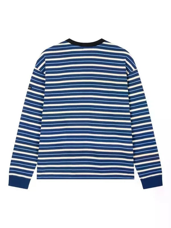 STUDIO TOMBOY Striped Long-sleeved T-shirt - Blue