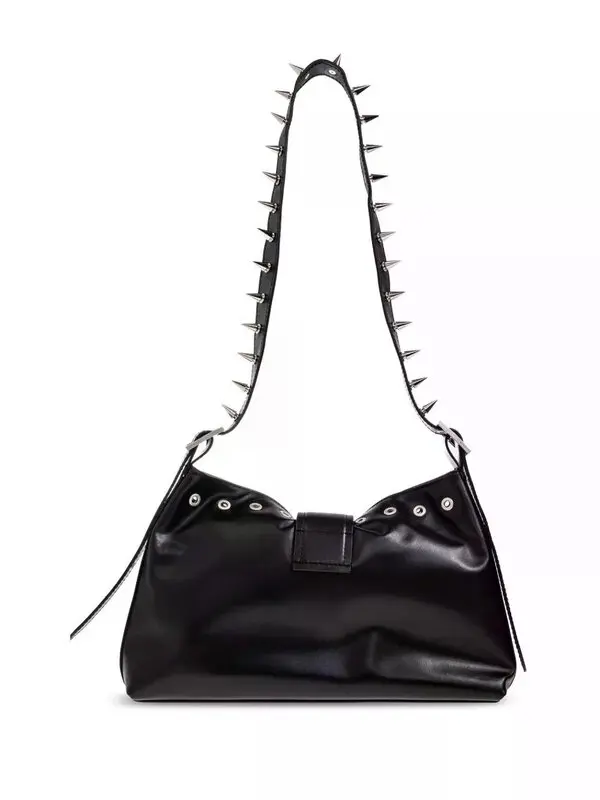 MISBHV Studded Logo-detail Shoulder Bag