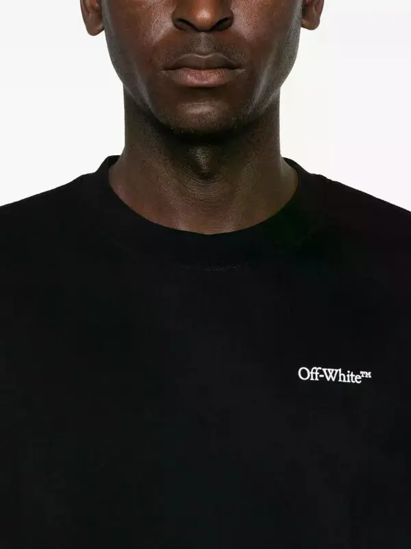 Off-White Logo-print T-shirt - Black