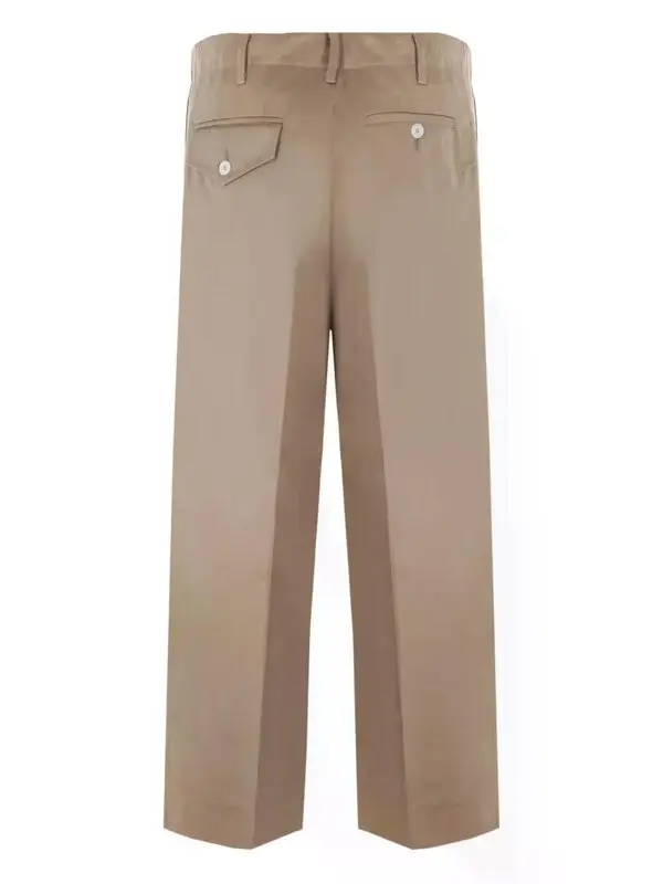 SETCHU Cropped Cotton Cargo Trousers