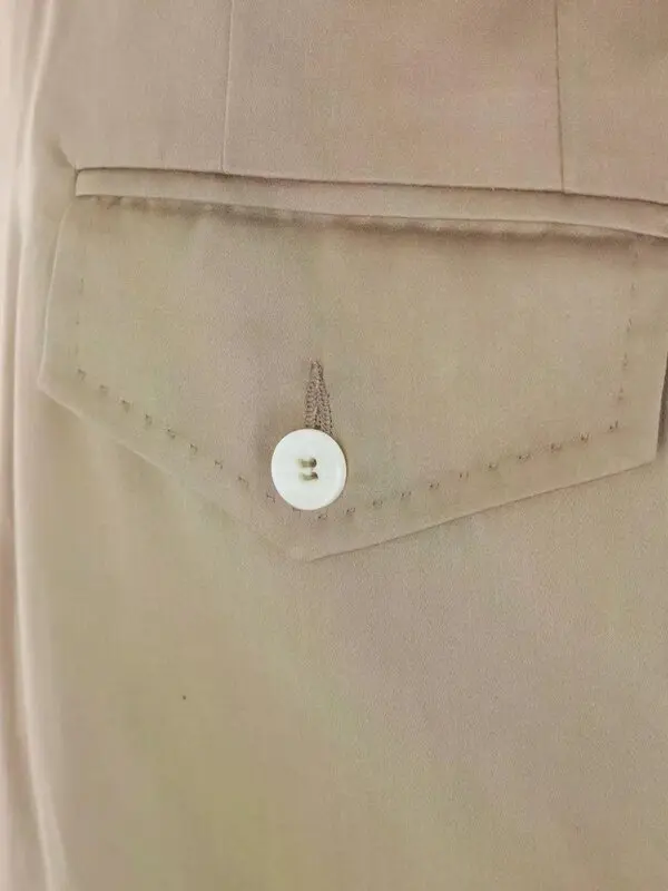 SETCHU Cropped Cotton Cargo Trousers