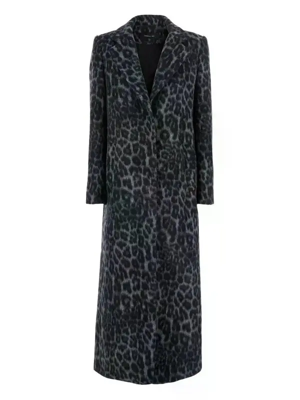 Federica Tosi Leopard-print Wool Coat
