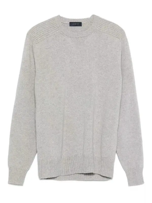 Sease Ribbed-panel Sweater