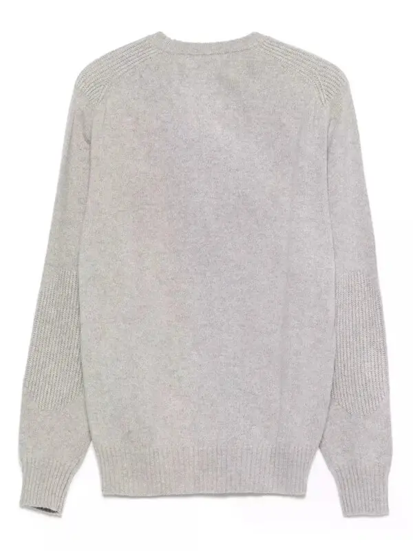 Sease Ribbed-panel Sweater