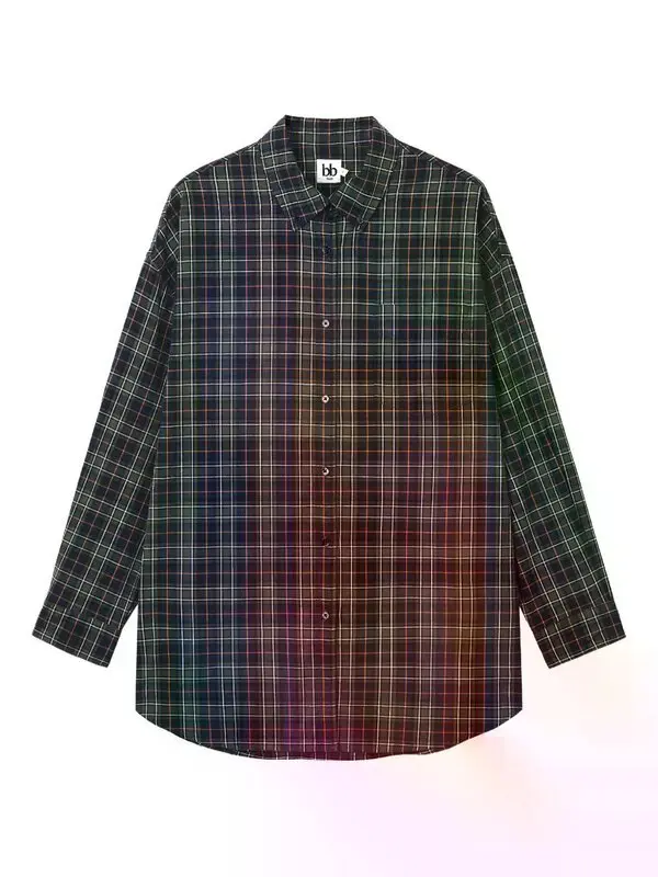 B+AB Checked Cotton Shirt