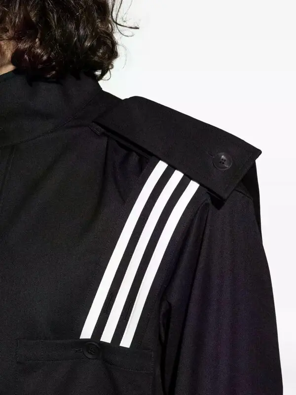 Y3 Three-stripe Panel Shirt Jacket