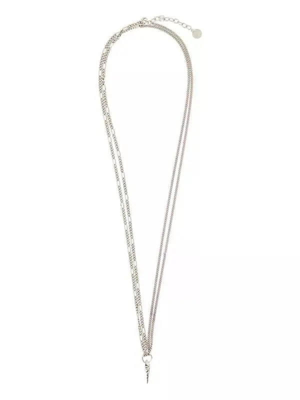 Roberto Cavalli Multi-chain Necklace - Silver