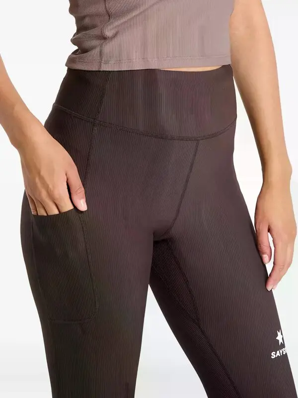 SAYSKY Ribbed Pocket Leggings