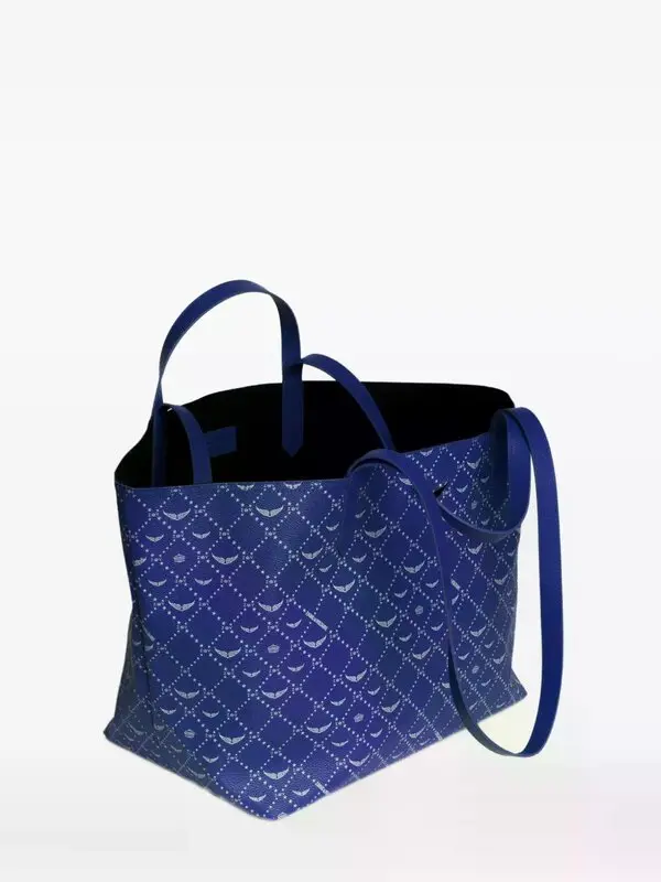 Zadig&Voltaire Monogram Shopper Bag - Blue