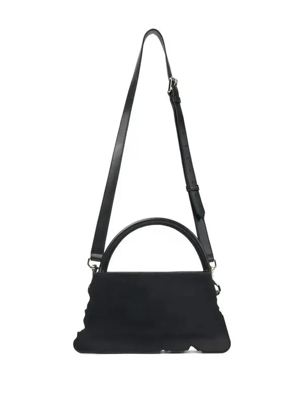 Camper Scalloped-edge Top-handle Bag