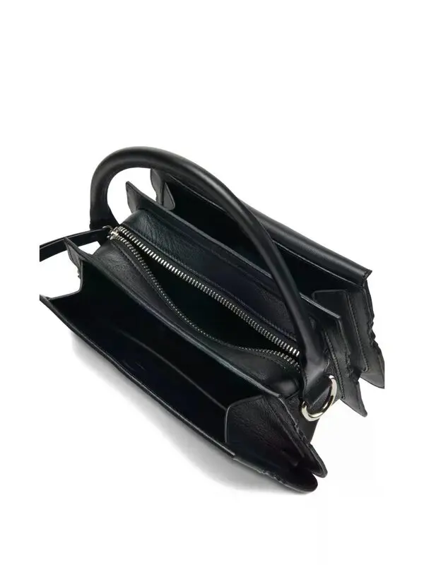Camper Scalloped-edge Top-handle Bag