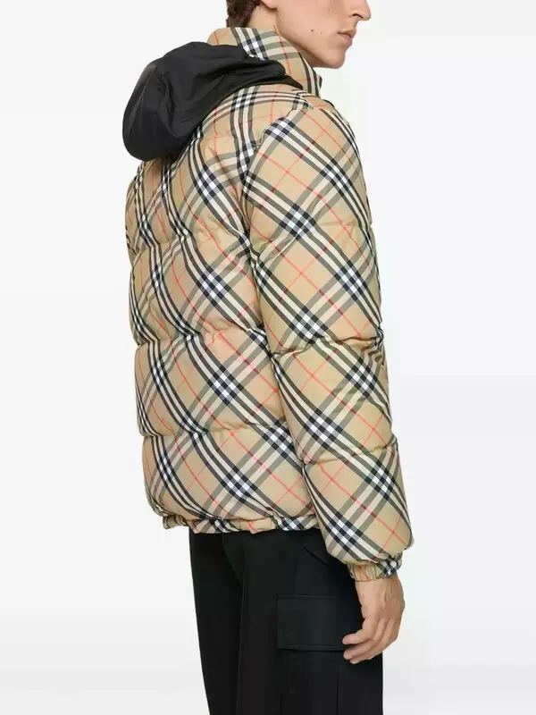 Burberry Reversible Check Snowdon Puffer Jacket