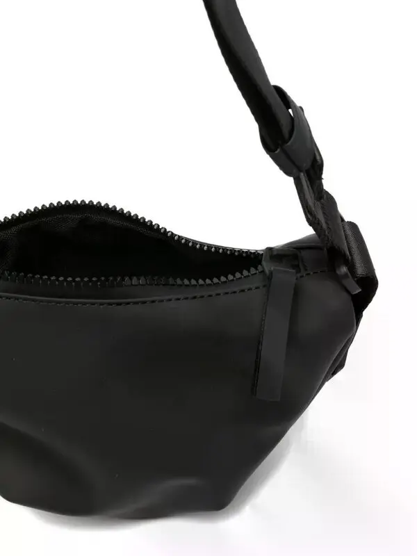 Rains Curved Zip-fastening Shoulder Bag