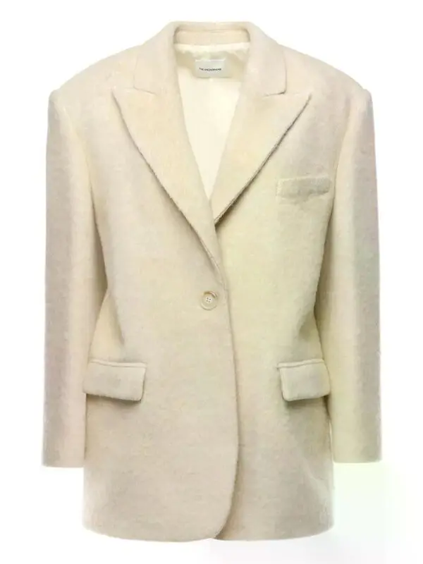 Andamane Single-button Wool Blazer