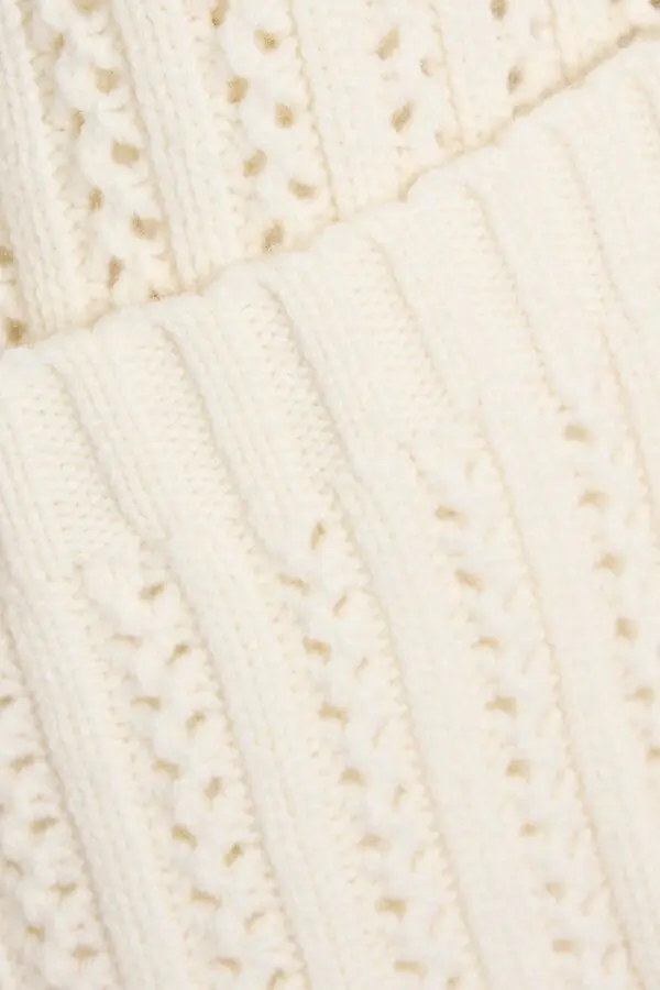 Max Mara Balzac Wool And Cashmere-blend Cardigan - Ivory