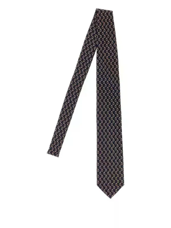Brioni Paisley Jacquard Neck Tie