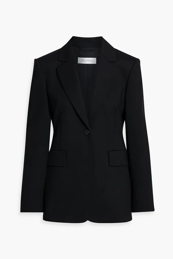 Max Mara Serio Wool-blend Jersey Blazer