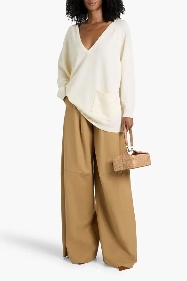 Max Mara Juditta Oversized Wool And Cashmere-blend Sweater