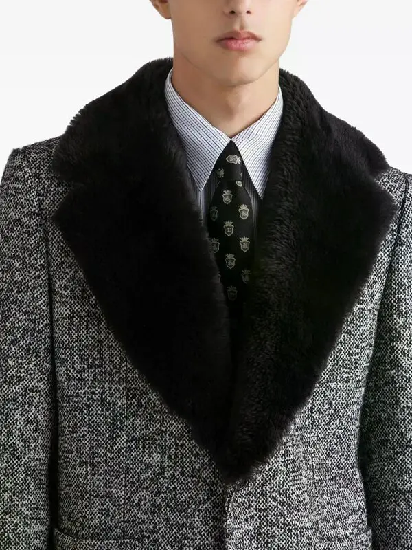 Dolce & Gabbana Fur-trimmed Blazer