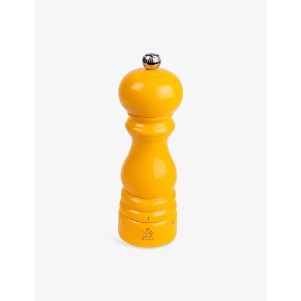 PEUGEOT Paris U'select Manual Wooden Pepper Mill 18cm - Saffron Yellow