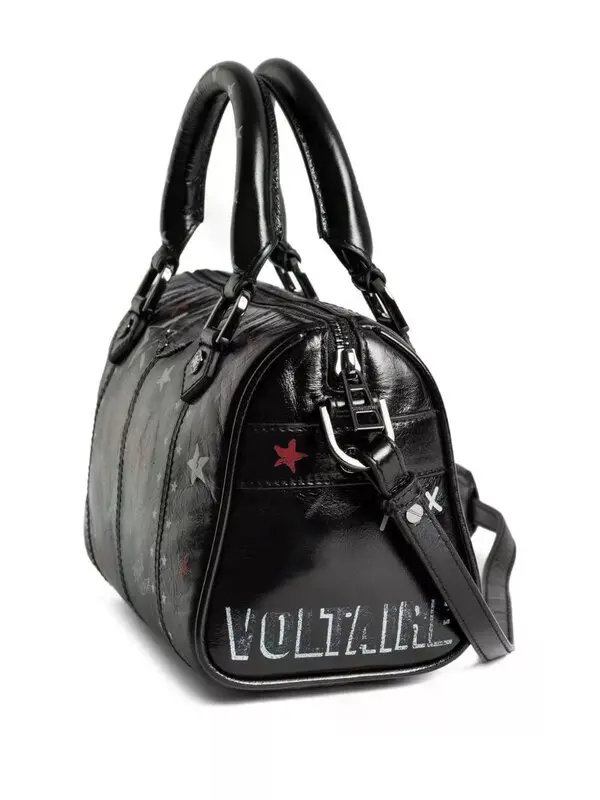 Zadig&Voltaire Star-print Leather Clutch