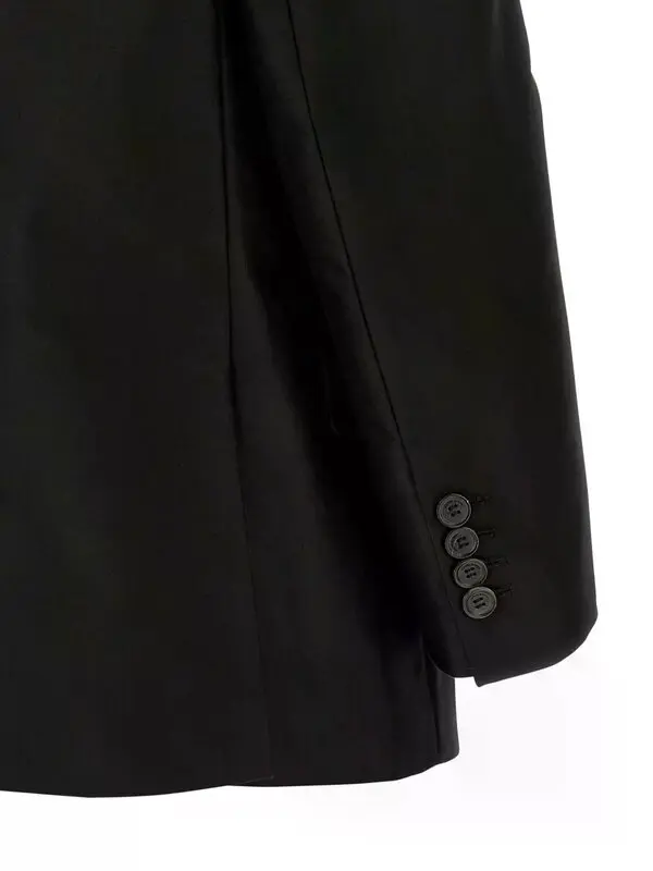 Magda Butrym Flower-appliqué Single-breasted Blazer
