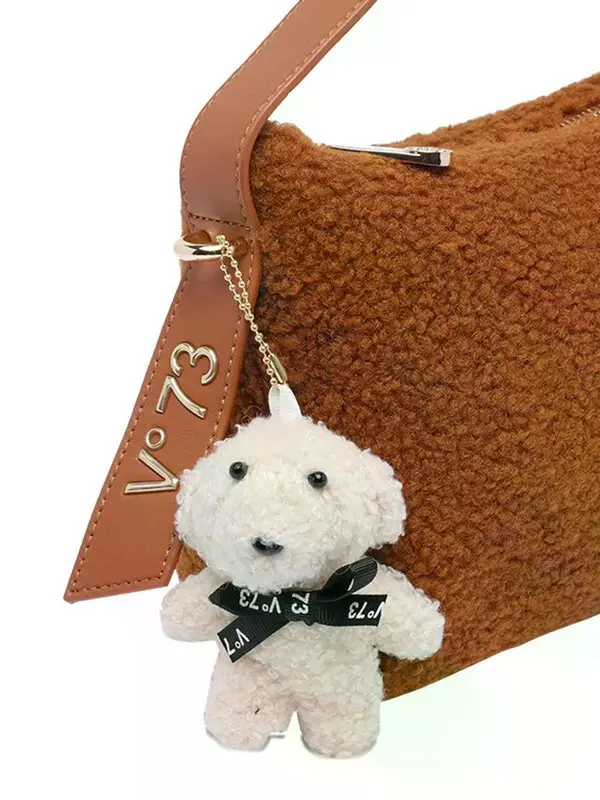 V°73 Small Teddy-charm Shoulder Bag