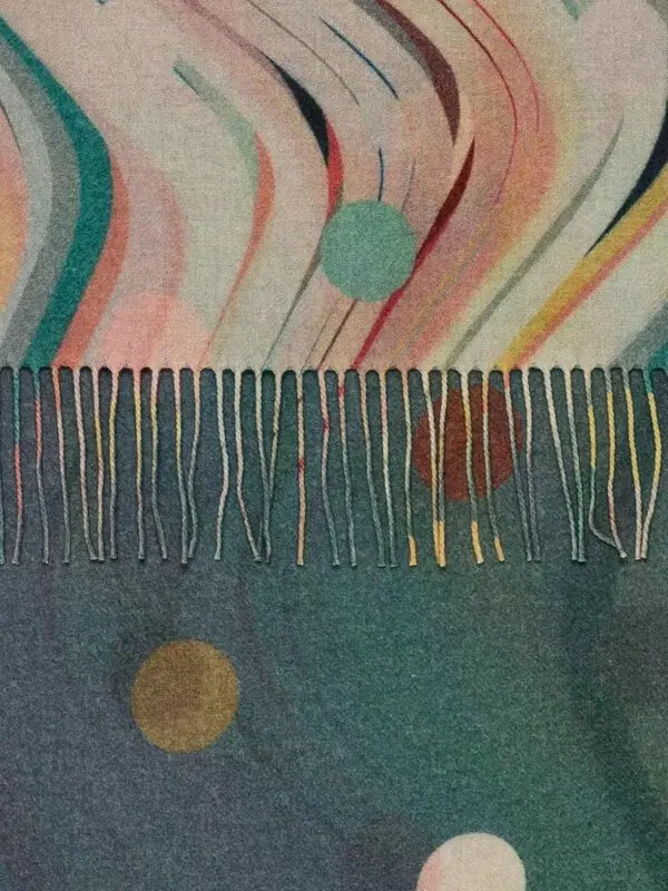 Paul Smith Swirl-dot Scarf - Neutrals