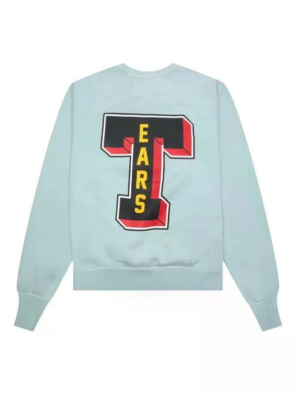 SAINT MXXXXXX Raglan-sleeve Cotton Sweatshirt