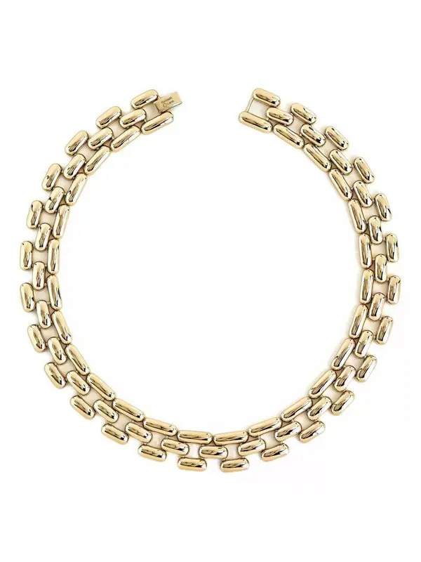 KENNETH JAY LANE Cable-link Necklace - Gold