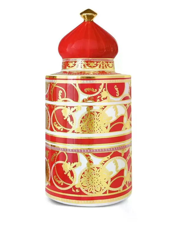 BACI MILANO Rouge Passion Dome-lid Jar - Red