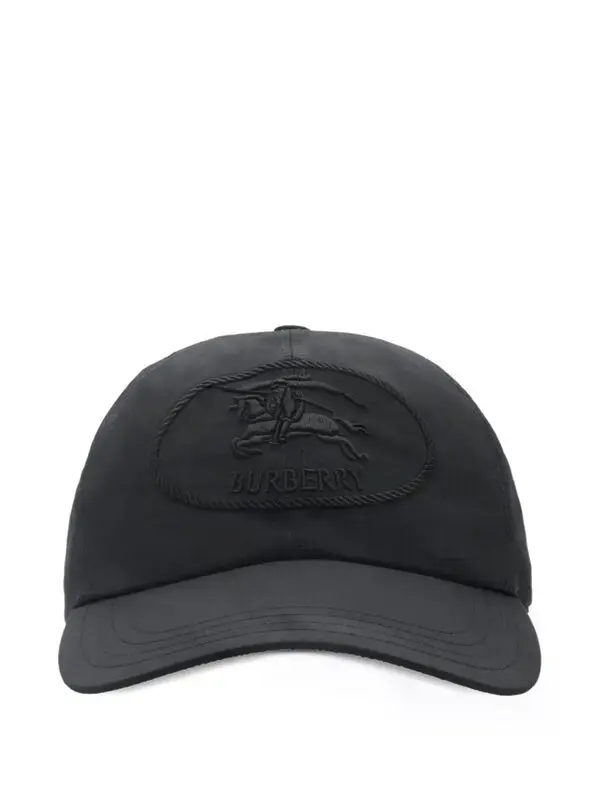 Burberry Knight Stamp Baseball Cap - Black