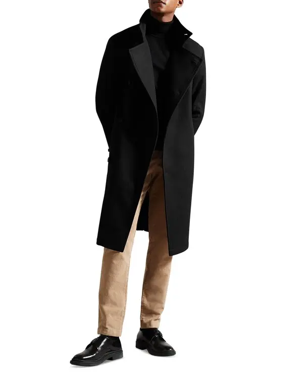 Ted Baker London Wrap Funnel Overcoat