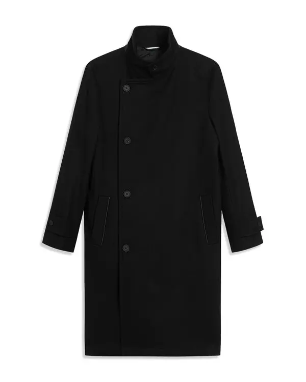 Ted Baker London Wrap Funnel Overcoat