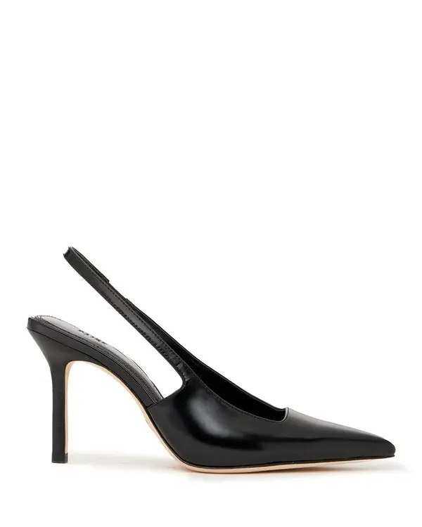Paige Sienna Leather Slingback Pumps