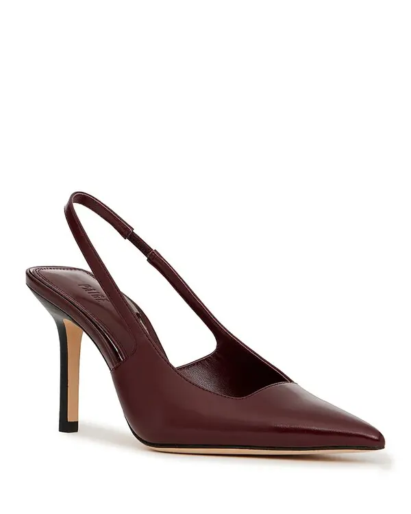 Paige Leather Slingback Pumps