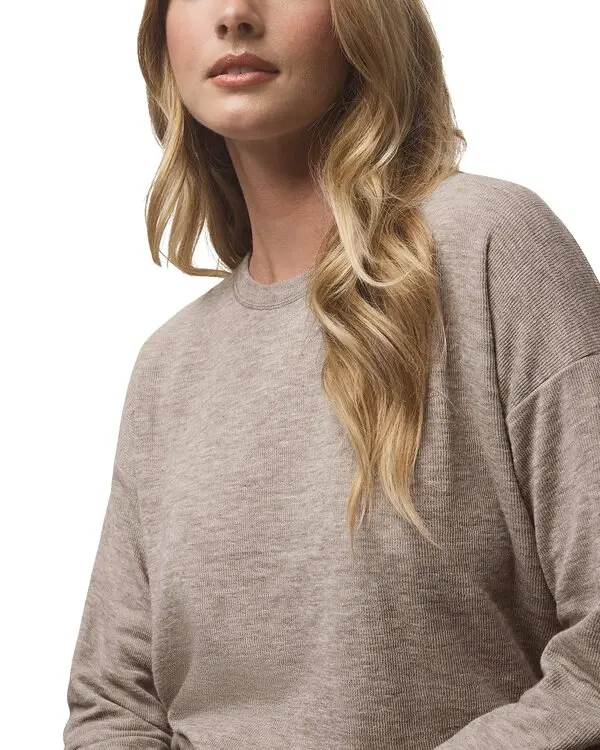 Splendid Callista Long Sleeve Tee - Black