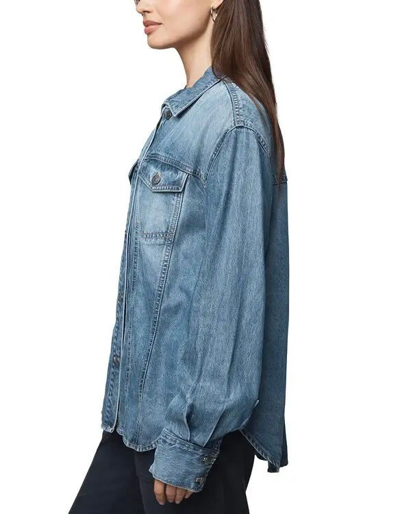 Splendid Soft Denim Shacket - Indigo