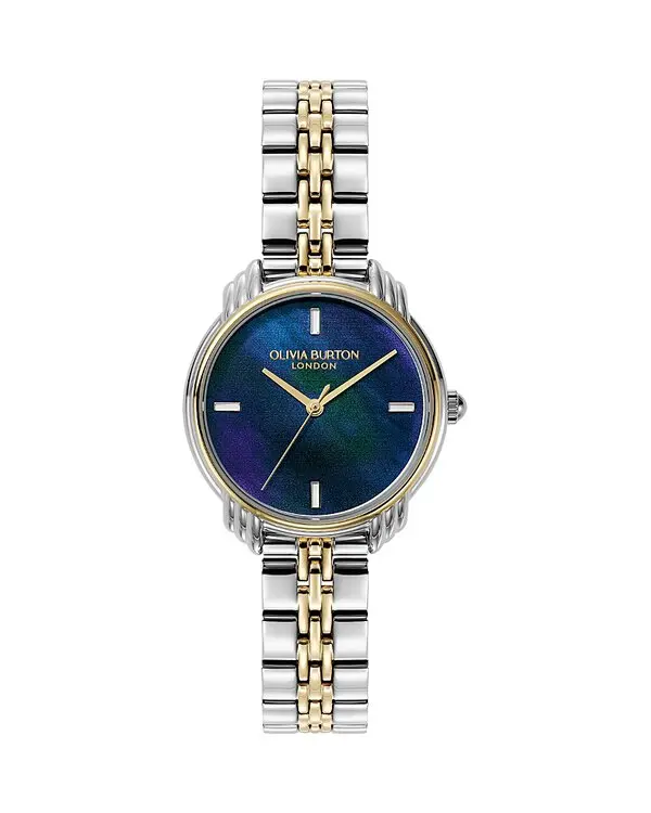 OLIVIA BURTON Art Deco 2.0 Watch, 30mm - Navy/two Tone