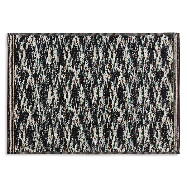Missoni Twist Cotton Bath Mat - -black