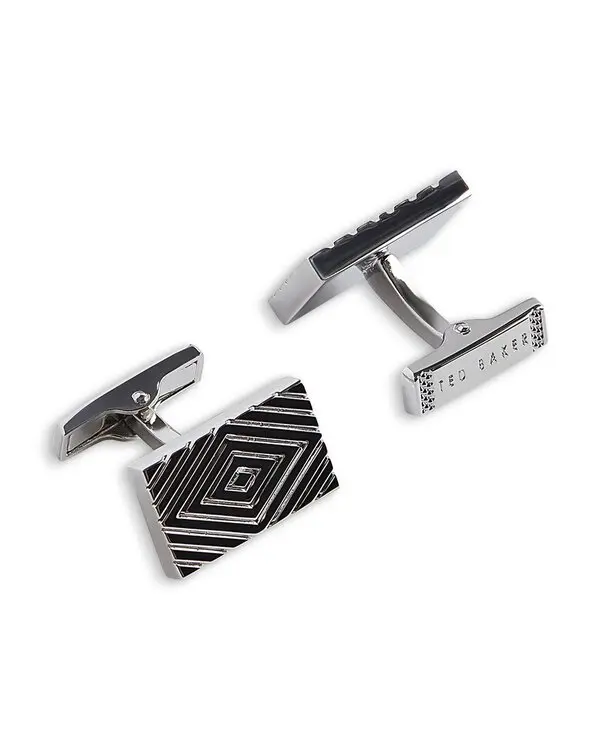Ted Baker London Diamont Diamond Engraving Cufflinks