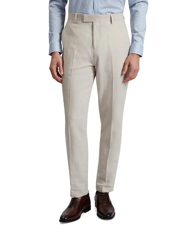 Ted Baker London Stretch Regular Fit Trousers - Stone