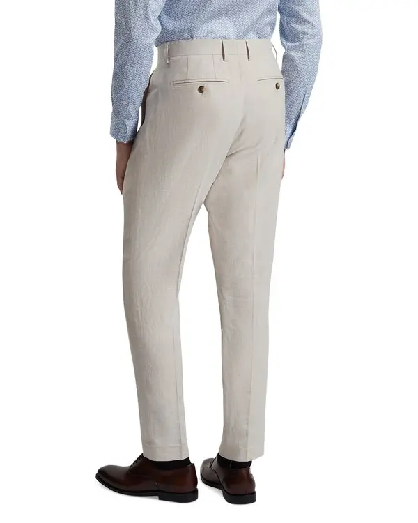 Ted Baker London Stretch Regular Fit Trousers - Stone