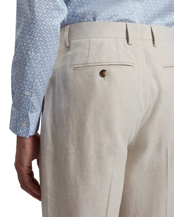 Ted Baker London Stretch Regular Fit Trousers - Stone